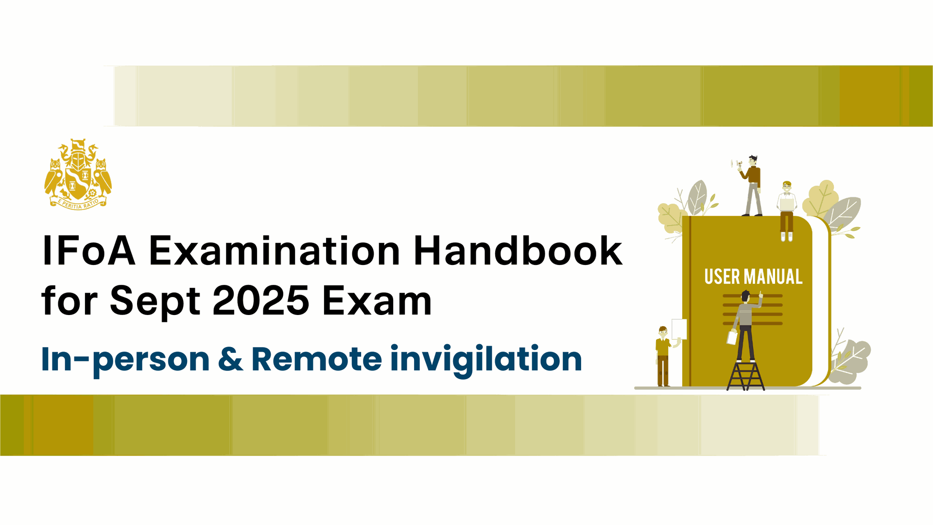 IFoA September 2025 Examination Handbooks Released | S.MONK || School ...
